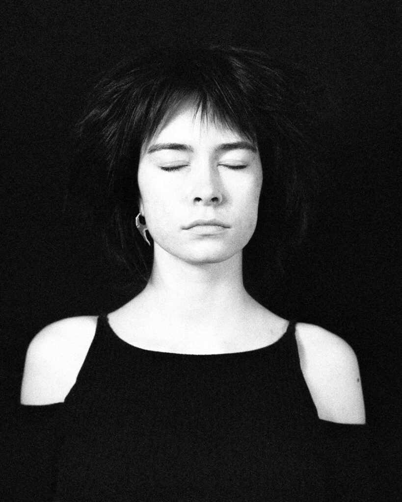 «I was inspired by the way moss grows and decay processes take place ...